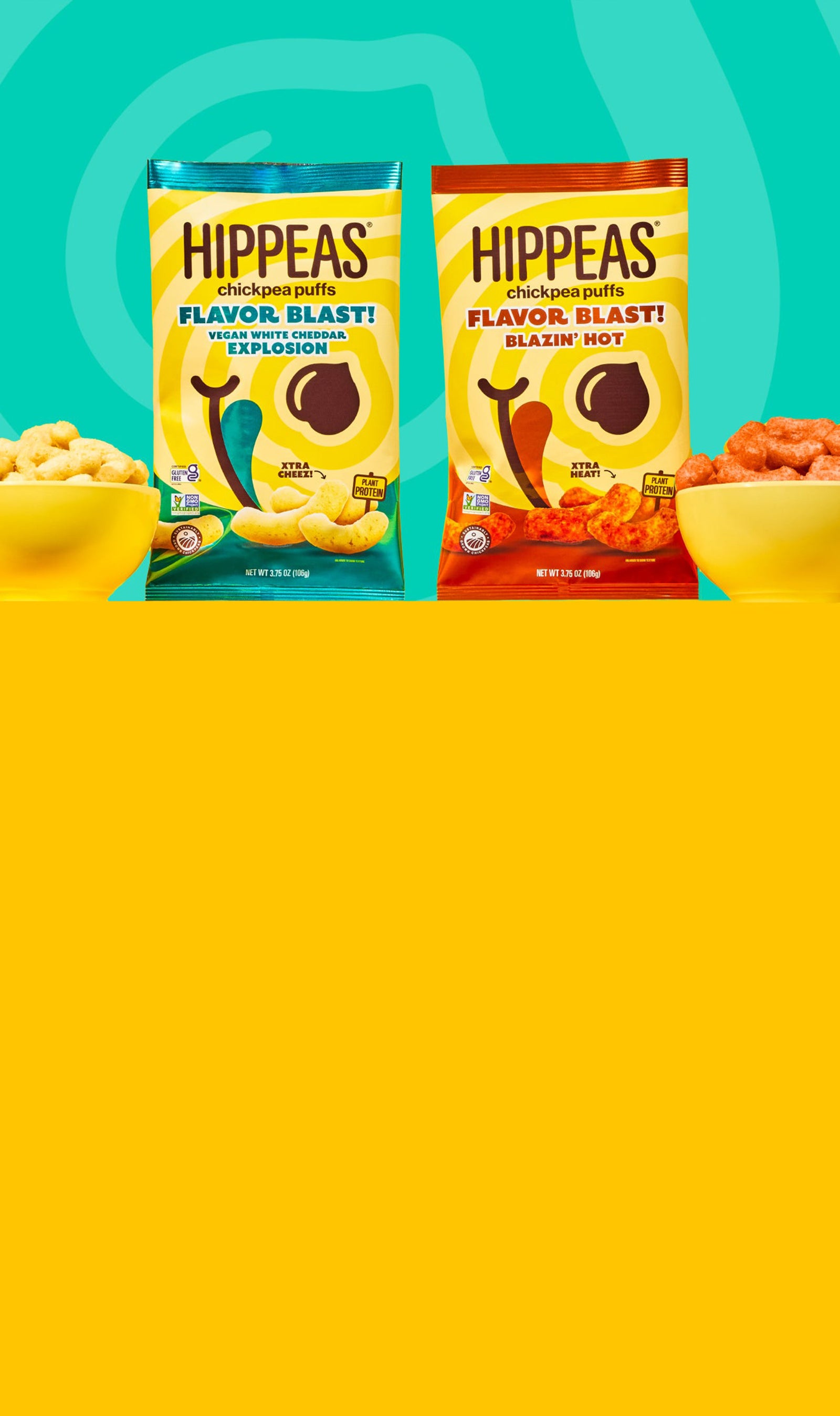 Hippeas: Snacks that taste good & do good!