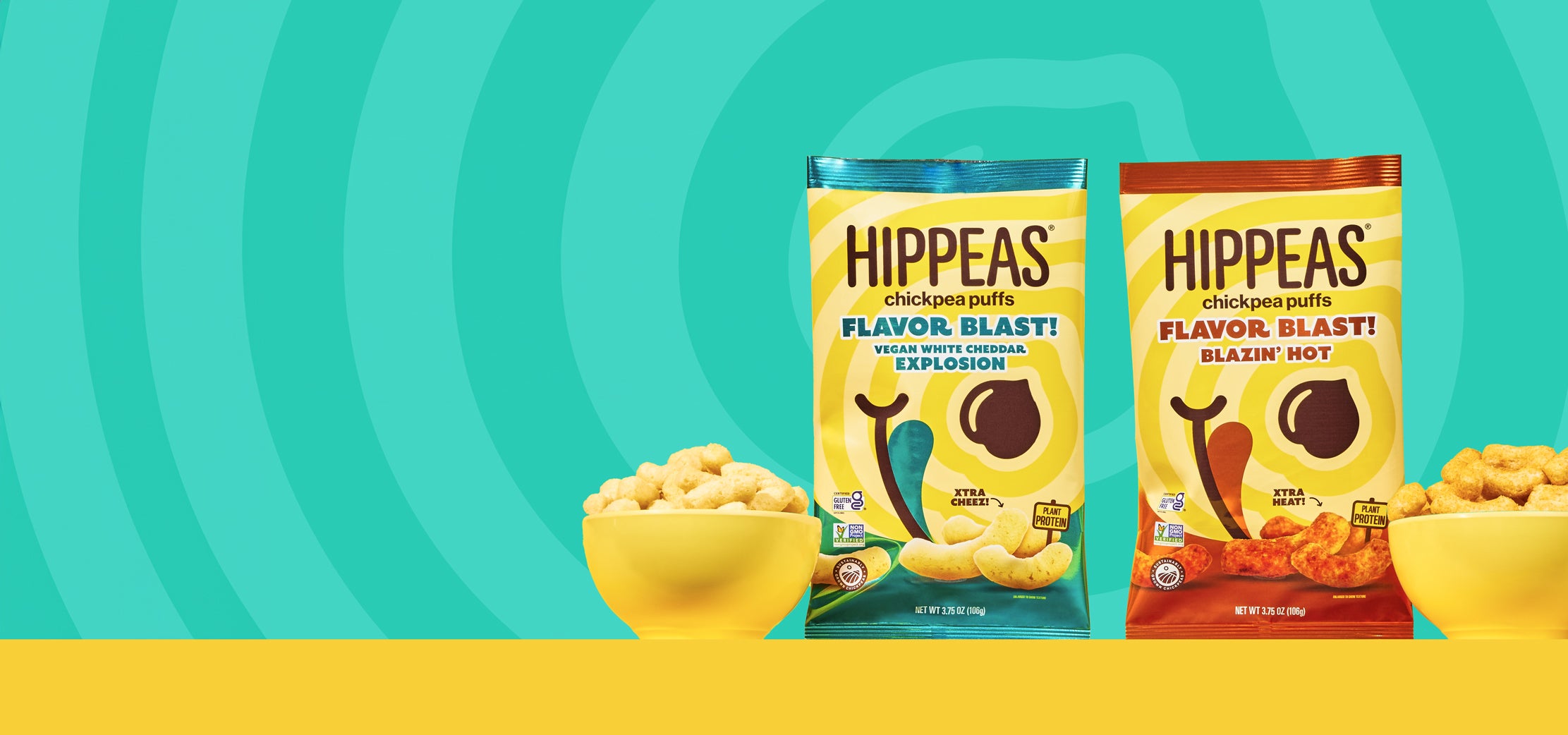 Hippeas: Snacks that taste good & do good!